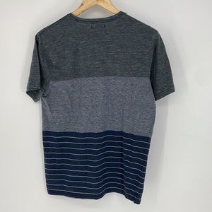 Ocean Current | Shirts | Ocean Current Striped Colorblock Pocket Tee ...
